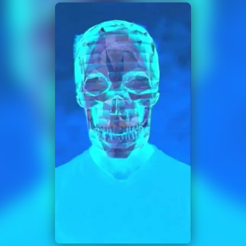 SKULL TALKING Filter by MUNZUSHKA | Snapchat Lenses