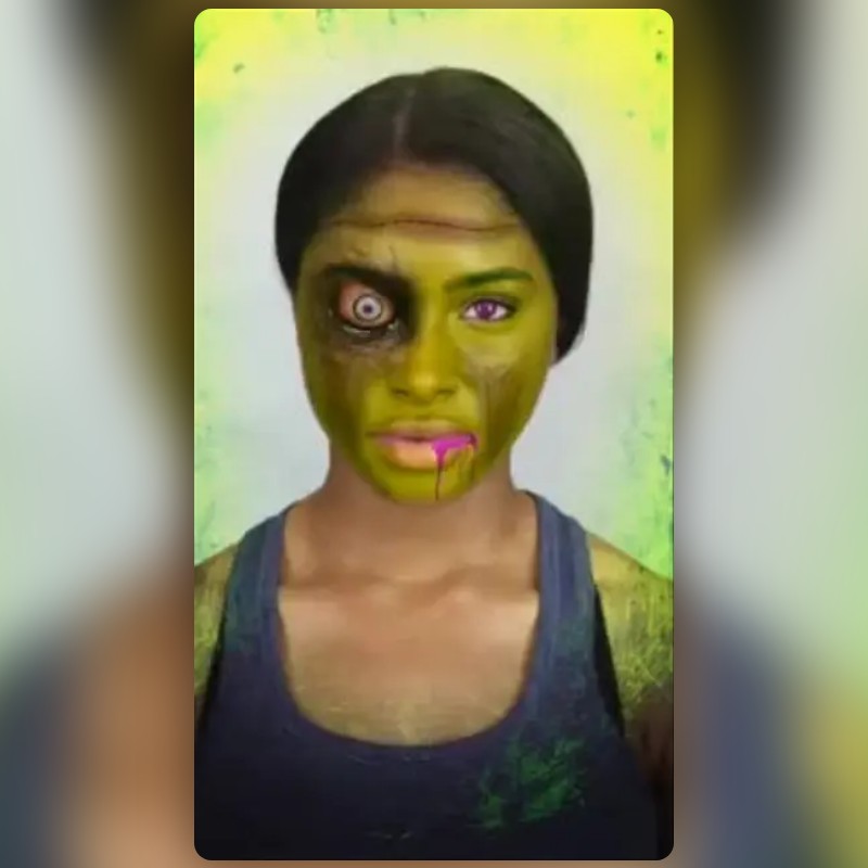 ZOMBIE Lens by Davide Ratta - Snapchat Lenses and Filters