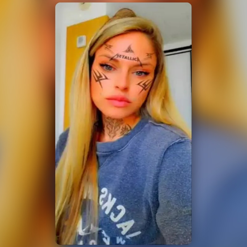 GRUNGE TATS Lens by Paige Piskin - Snapchat Lenses and Filters