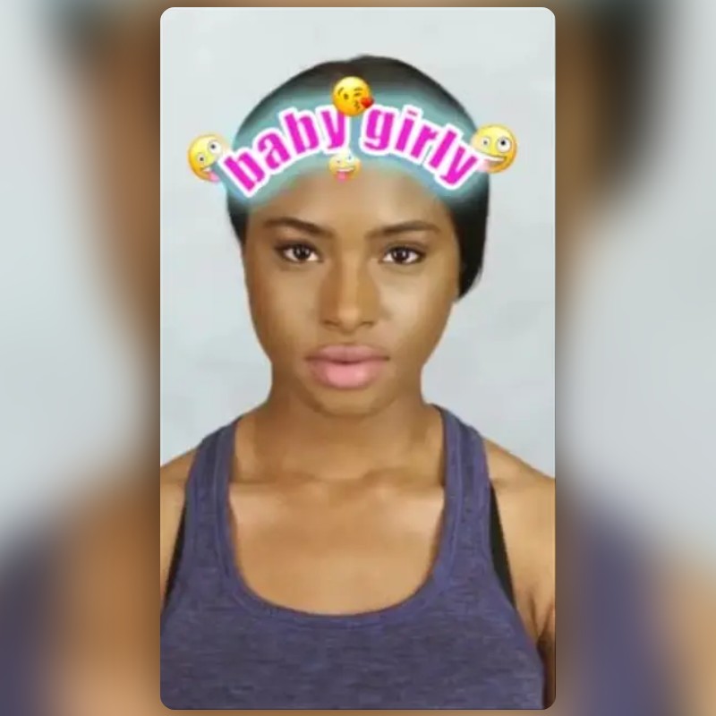 baby girly Lens by Sammy - Snapchat Lenses and Filters