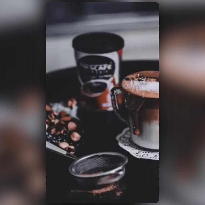Coffe Filter by مجرد ذوق | Snapchat Lenses