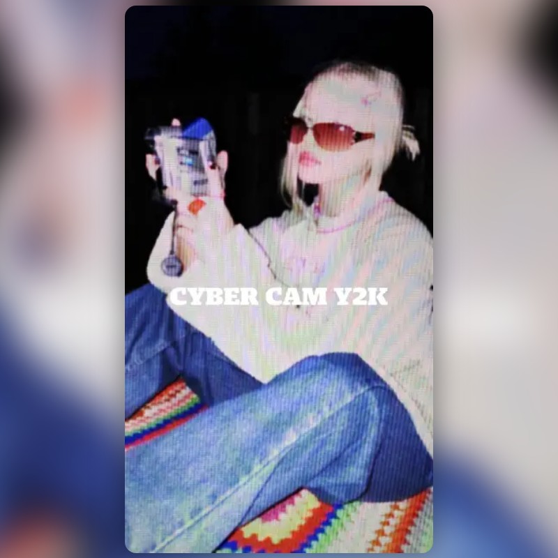 Cyber Cam Y2K Lens by Christopher Manning - Snapchat Lenses and Filters