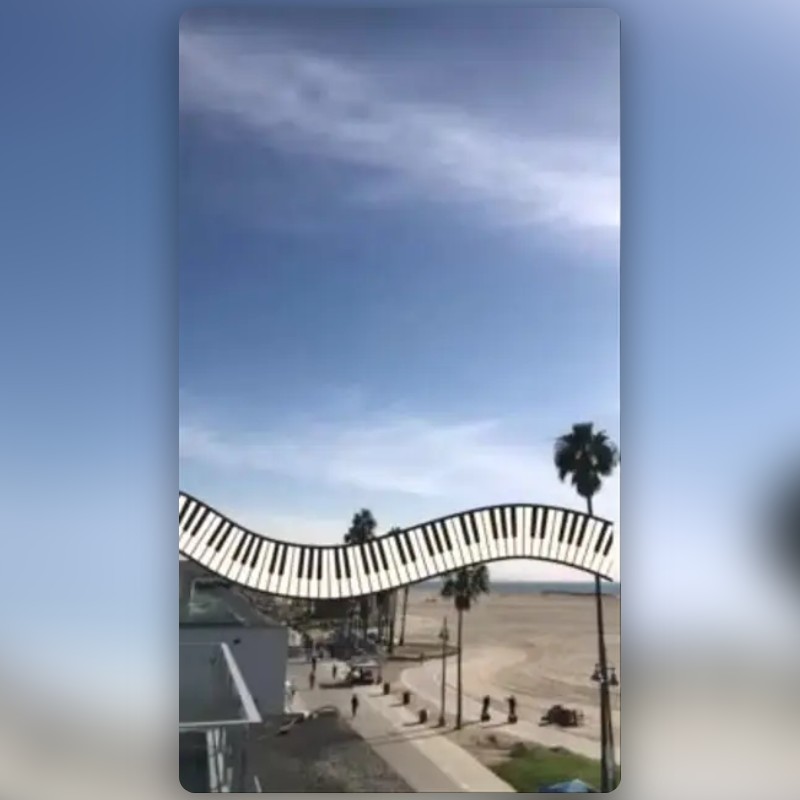 Music Filter by misshell | Snapchat Lenses