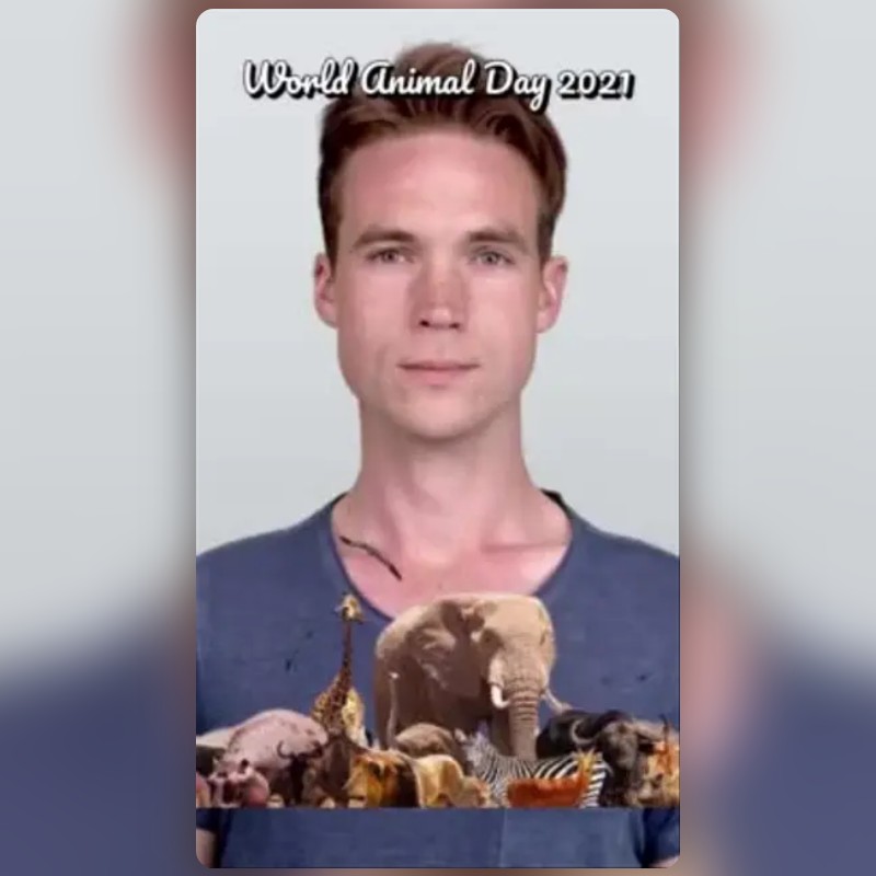 World Animal Day 2 Filter by Leoni Angela | Snapchat Lenses