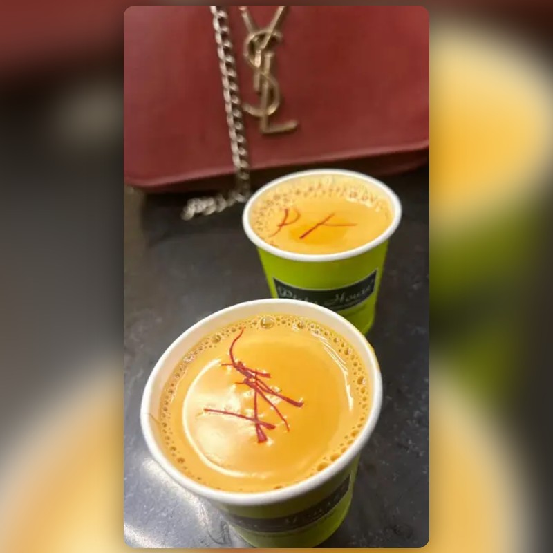 saffron tea Lens by Nameera khan - Snapchat Lenses and Filters