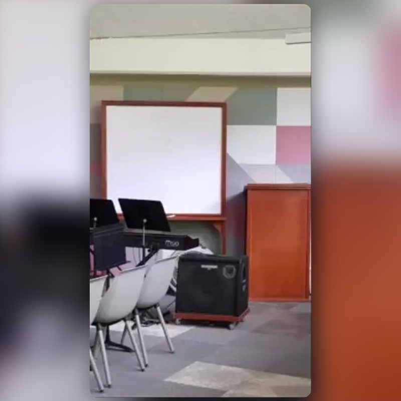 CAG Band Room Lens by Luis Soto - Snapchat Lenses and Filters