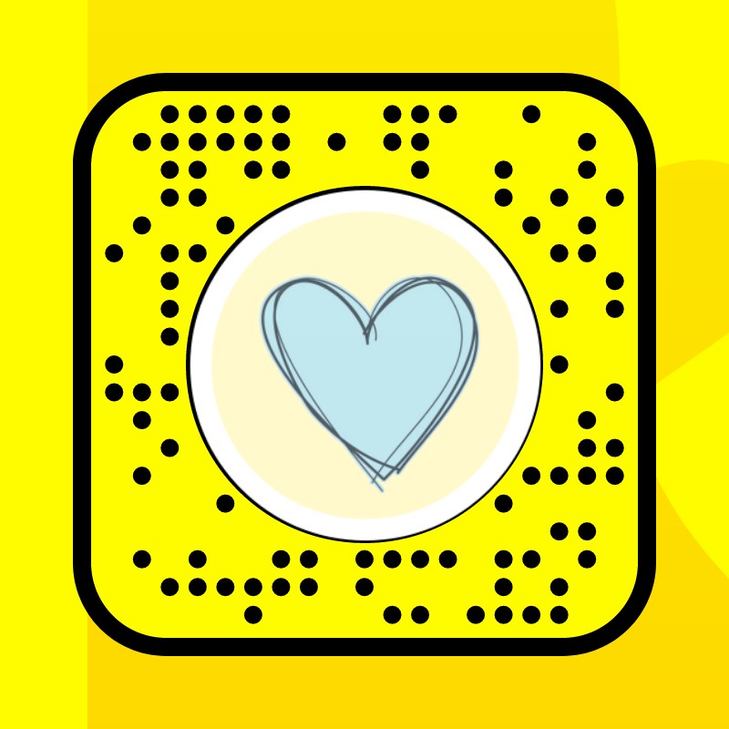 Basic blue heart Lens by Martineee - Snapchat Lenses and Filters
