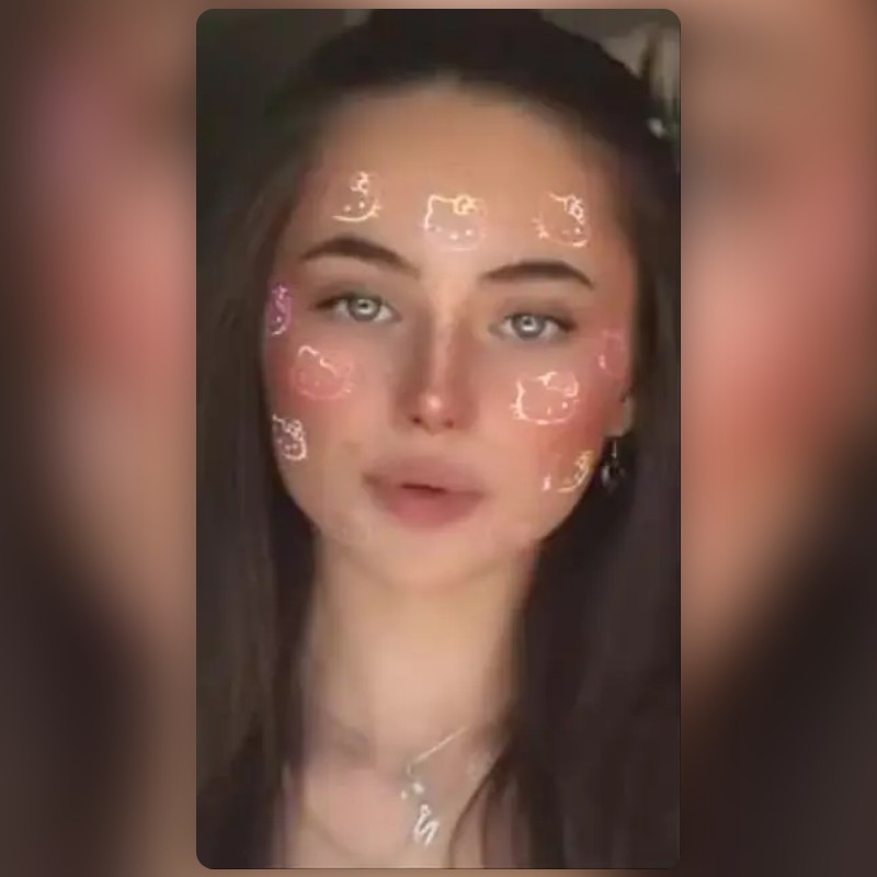 Holo Kitty Lens by Jeferson Araujo - Snapchat Lenses and Filters