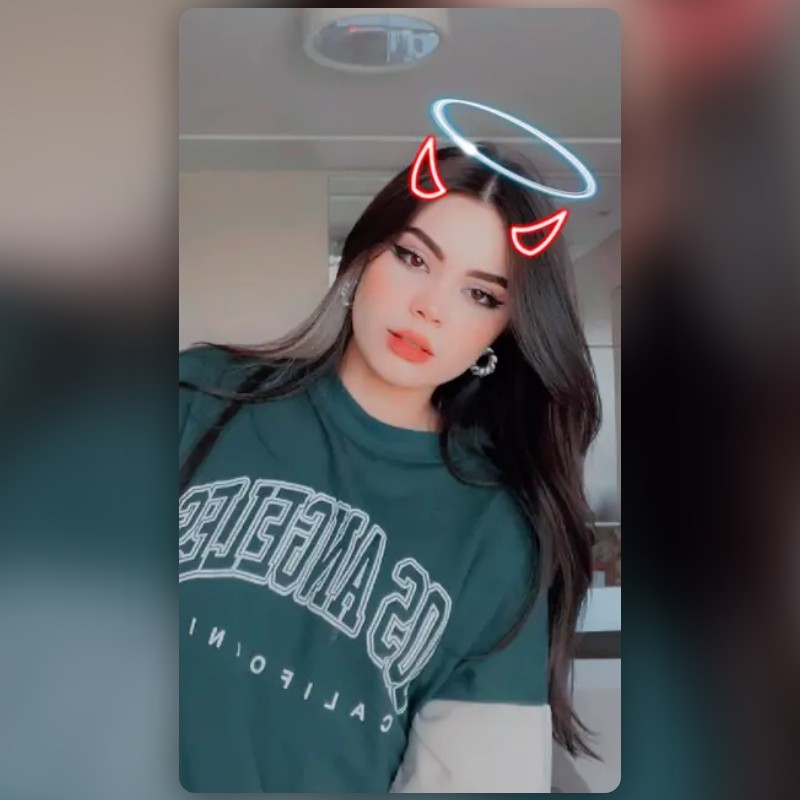 Angel Devil Filter by 👸🏻 QUEENs Filter ⚘️🦋🧜🏻‍♀️ | Snapchat Lenses