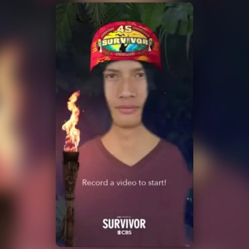 Survivor Buff Filter by CBS 👁 | Snapchat Lenses