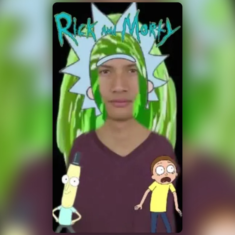 Rick and Morty Filter by Add @shawngarvin05 | Snapchat Lenses