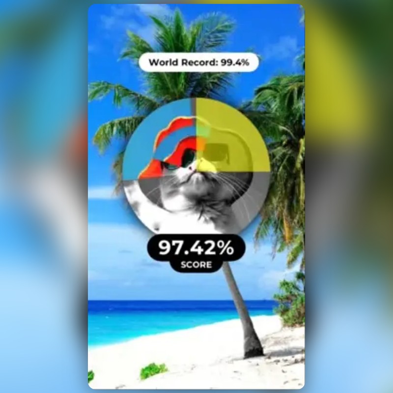 Impossible Cat! Filter by Simon QR 🦖 | Snapchat Lenses