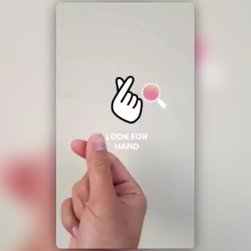 Finger Heart Lens by Karun Shrestha - Snapchat Lenses and Filters