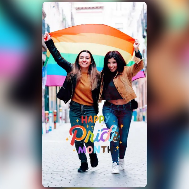 Happy Pride Month Filter by Under25 Ramaiah | Snapchat Lenses
