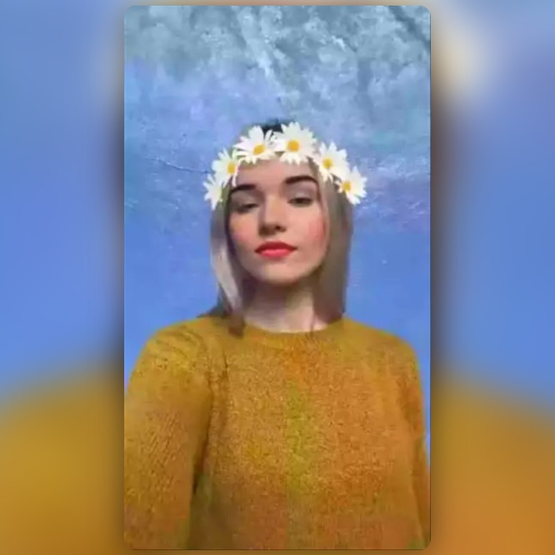 white flower Filter by 🥀 Laiba Khan ️ | Snapchat Lenses