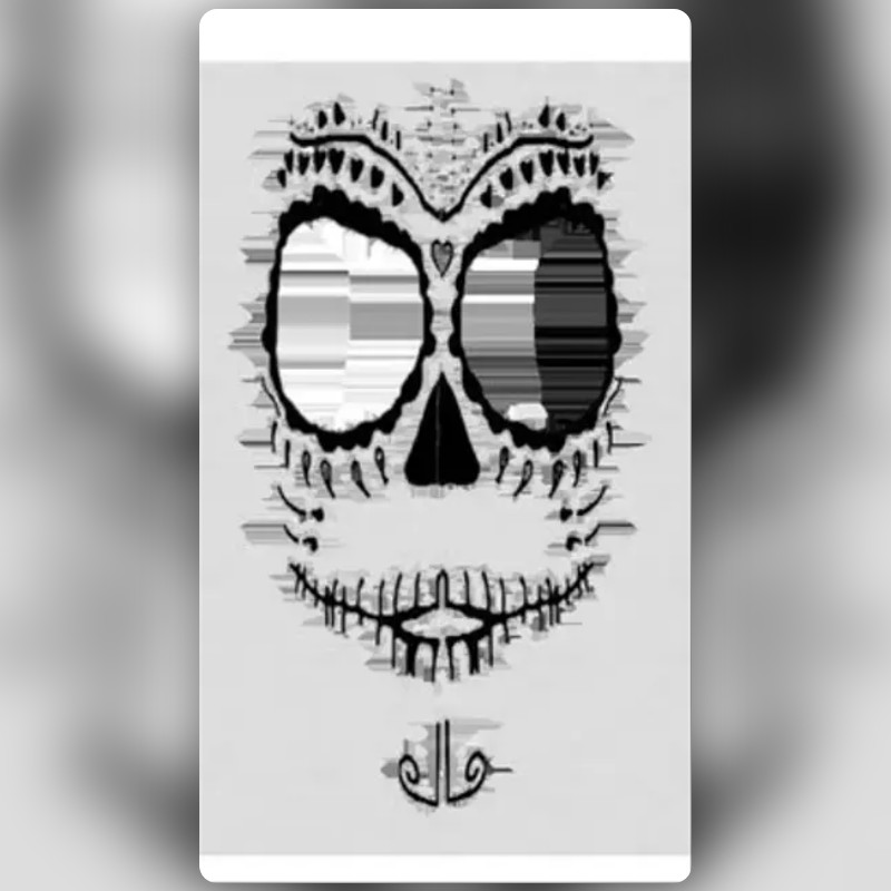 face tattoo Lens by Amank - Snapchat Lenses and Filters