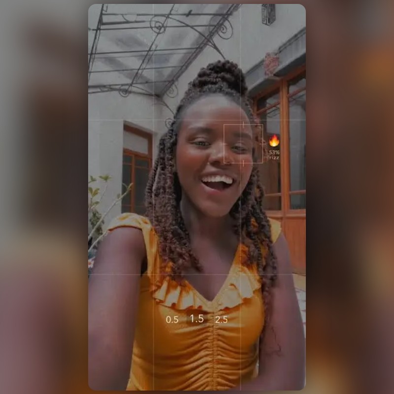 How rizz are you?🔥 Filter by Snapchat | Snapchat Lenses