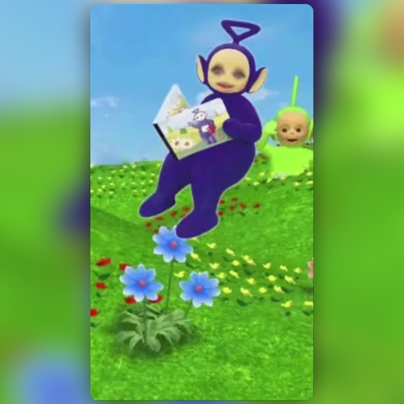 เลนส์ Teletubbies สร้างโดย 👻s0w_night👁️ - เลนส์และฟิลเตอร์ Snapchat
