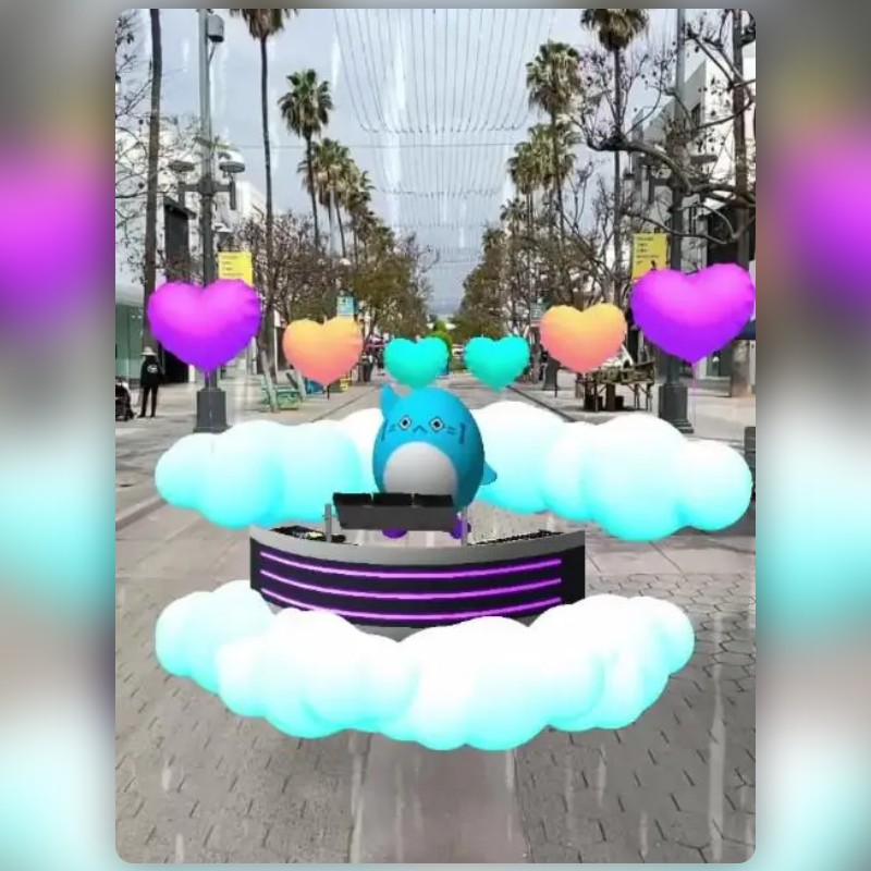 DJ Potaro Lens by porter robinson - Snapchat Lenses and Filters