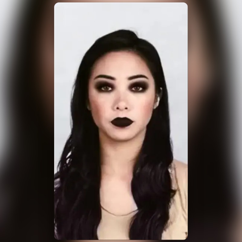 Goth Makeover Filter by agreeable greg | Snapchat Lenses