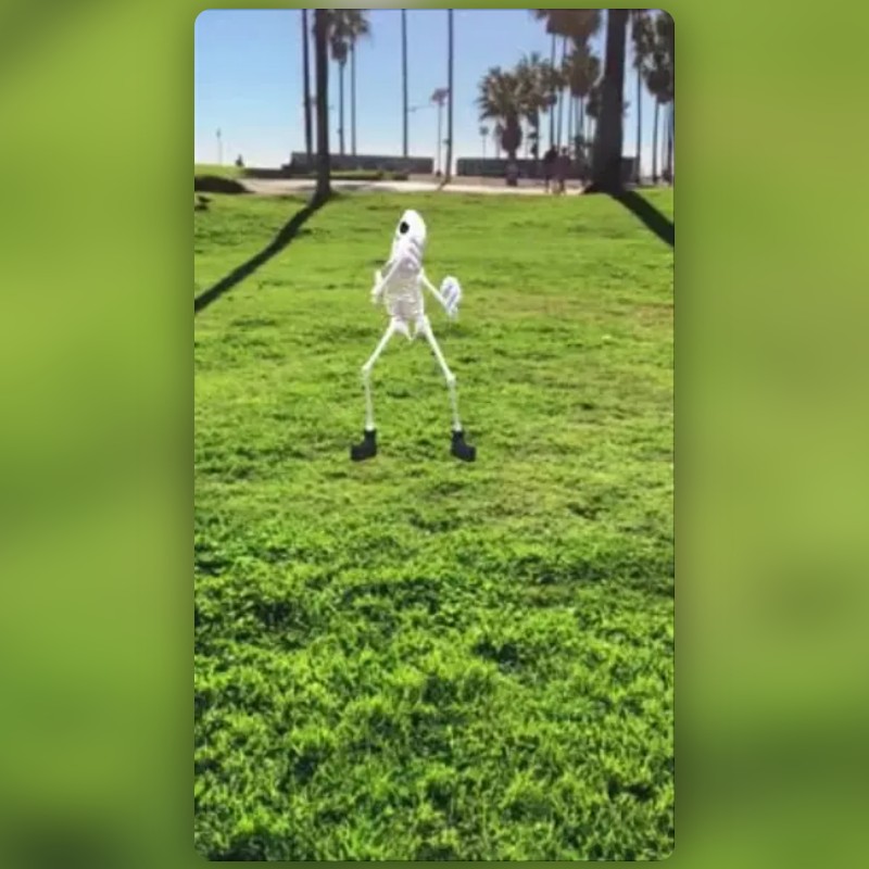 Skeleton Dance LOL Filter by Sheikh Akhlaq Ahamad | Snapchat Lenses