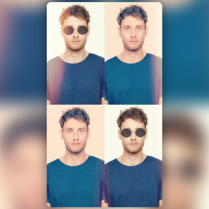 Black Glasses Filter by Snapchat | Snapchat Lenses