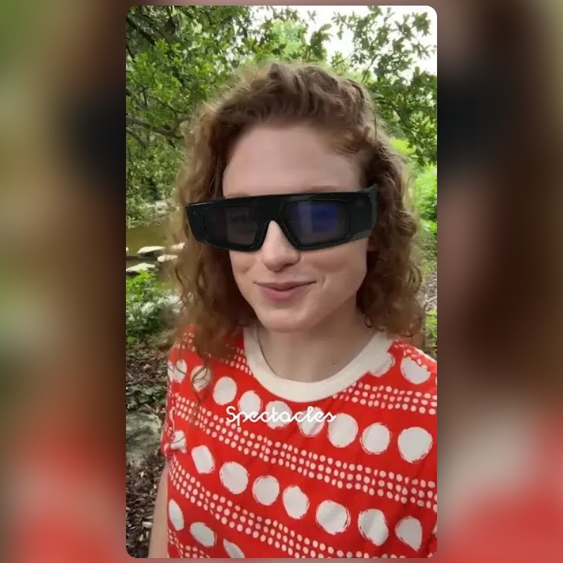 Spectacles Lens by Spectacles by Snap Inc. - Snapchat Lenses and Filters