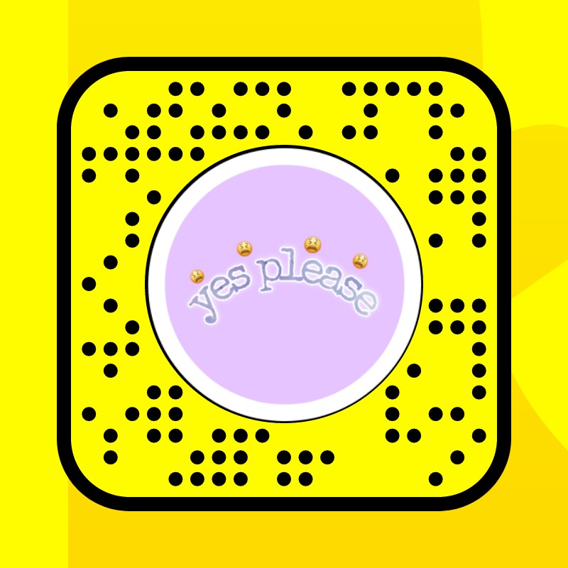 yes please Lens by Snapchat - Snapchat Lenses and Filters