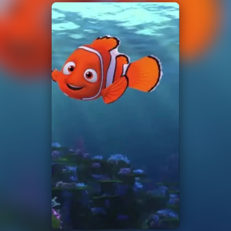 Finding Nemo Lens by bernadette☁️ - Snapchat Lenses and Filters