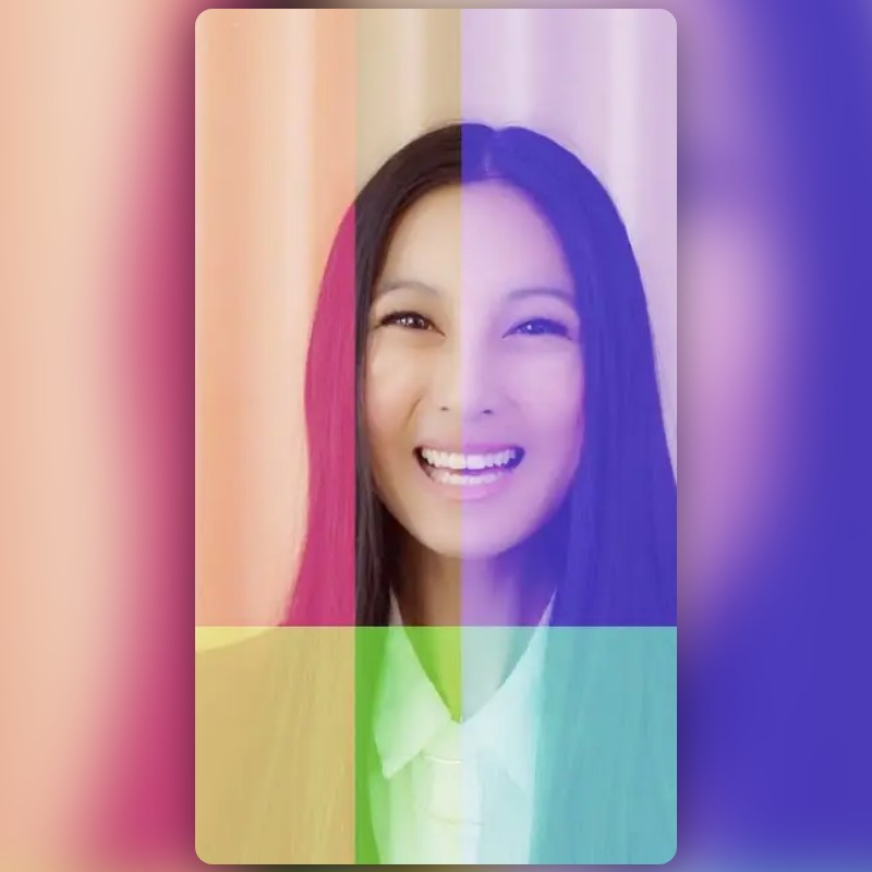 เลนส์ Multiple Color Filter สร้างโดย Snapchat - เลนส์และฟิลเตอร์ Snapchat