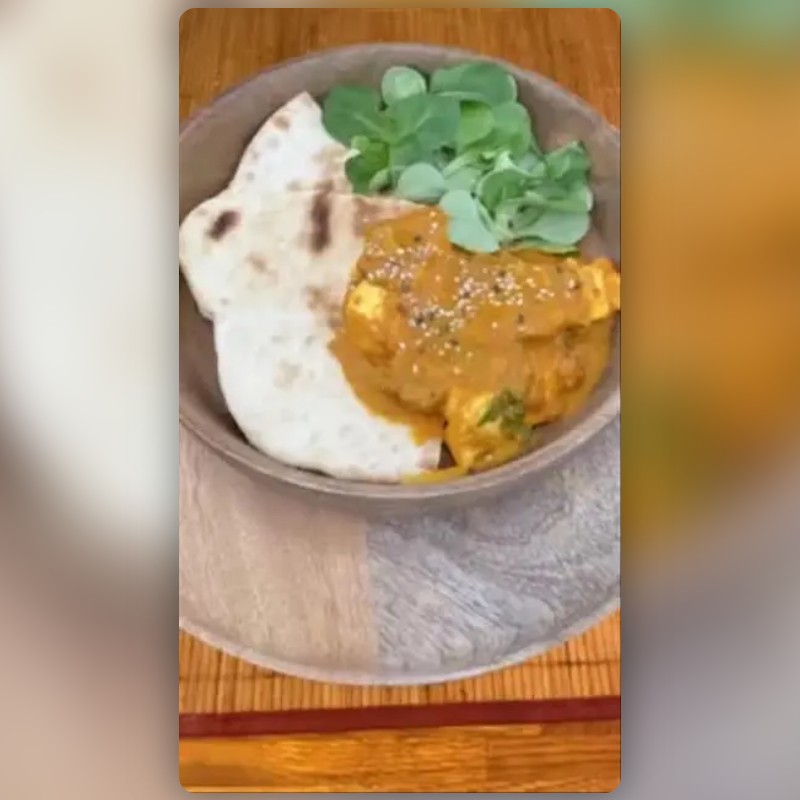 Paneer Curry Filter by Zoltanfood | Snapchat Lenses