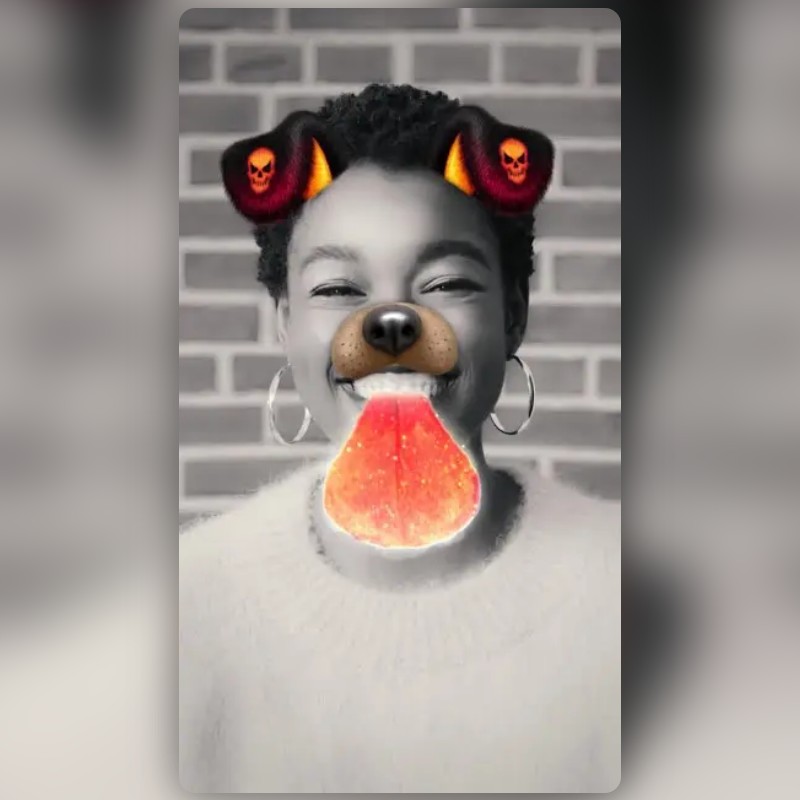Scary Dog Filter by Snapchat | Snapchat Lenses