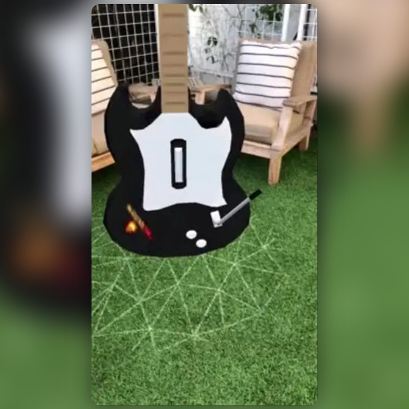 PS2 Gibson SG Filter by Gina Saluccio | Snapchat Lenses