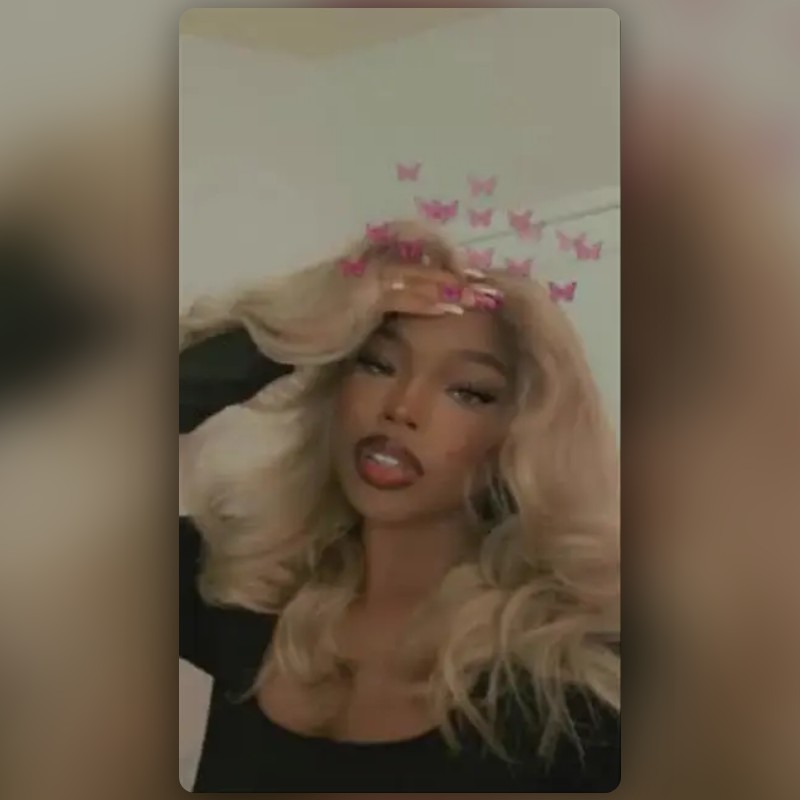 Butterfly Lens by Sia - Snapchat Lenses and Filters