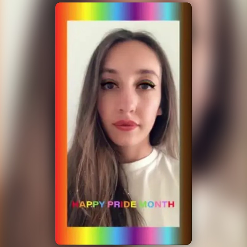 Pride Month Lens by SELVA SSA - Snapchat Lenses and Filters