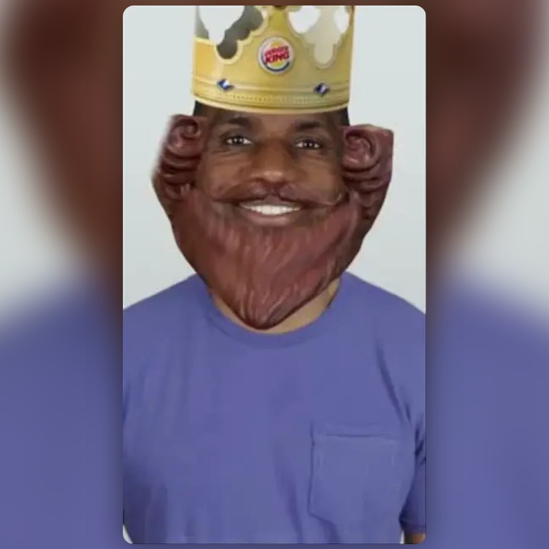 LeBron Burger King Filter by TP 487 | Snapchat Lenses