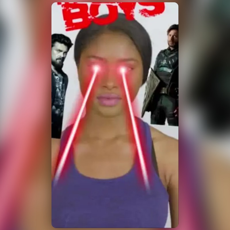 The Boys Laser eye Lens by Nicholas J 🇬🇷🇨🇾 - Snapchat Lenses and Filters