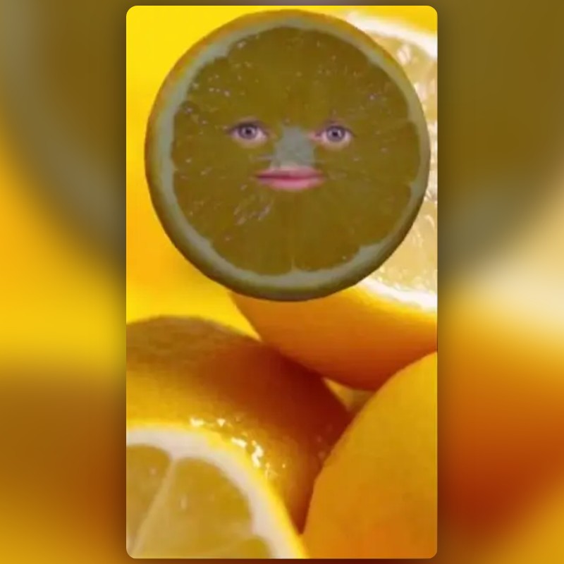 Lemon Filter by Dilshan Rodrigo | Snapchat Lenses