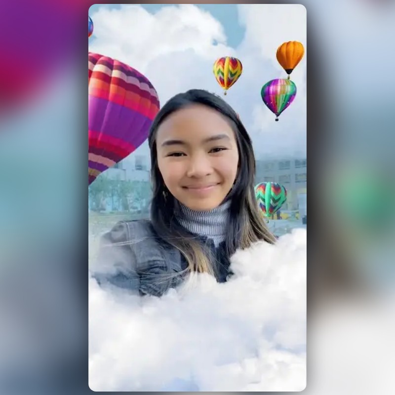 Hot Air Balloons Filter by Snapchat | Snapchat Lenses