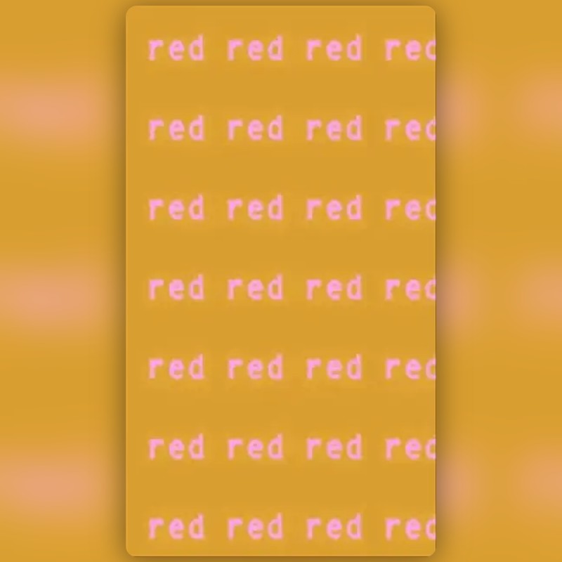 red background Lens by tyleeseeuh - Snapchat Lenses and Filters