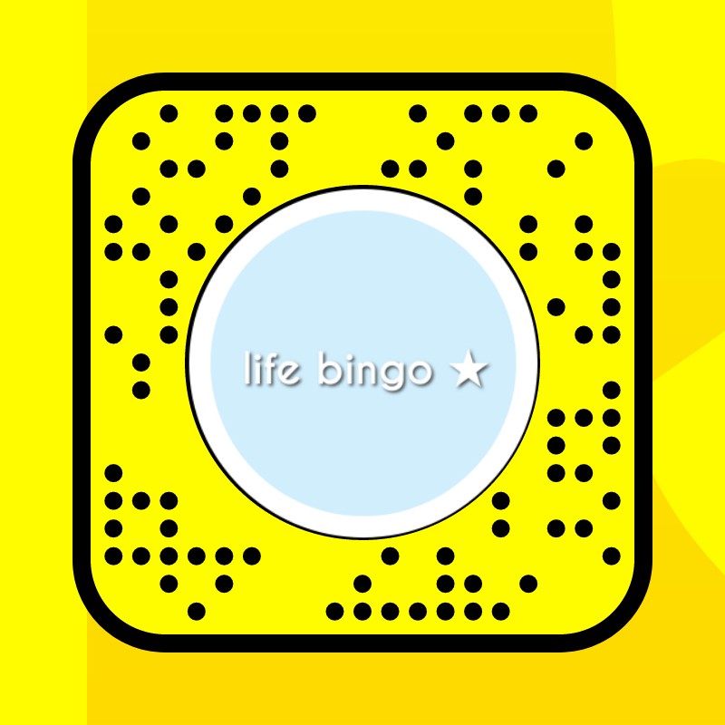 life bingo Filter by kyle 🤷‍♂️ | Snapchat Lenses