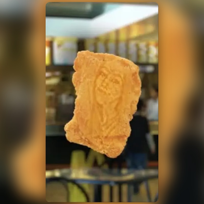 Nugget Me Lens by Jonah Cohn - Snapchat Lenses and Filters