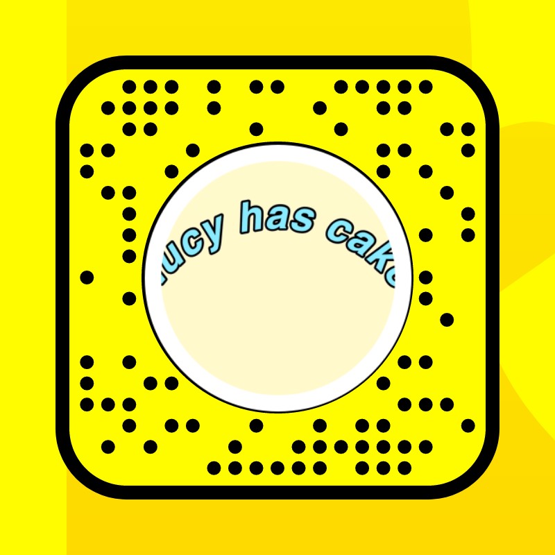 lucy has cake Filter by serenity 🧚‍♀️ | Snapchat Lenses
