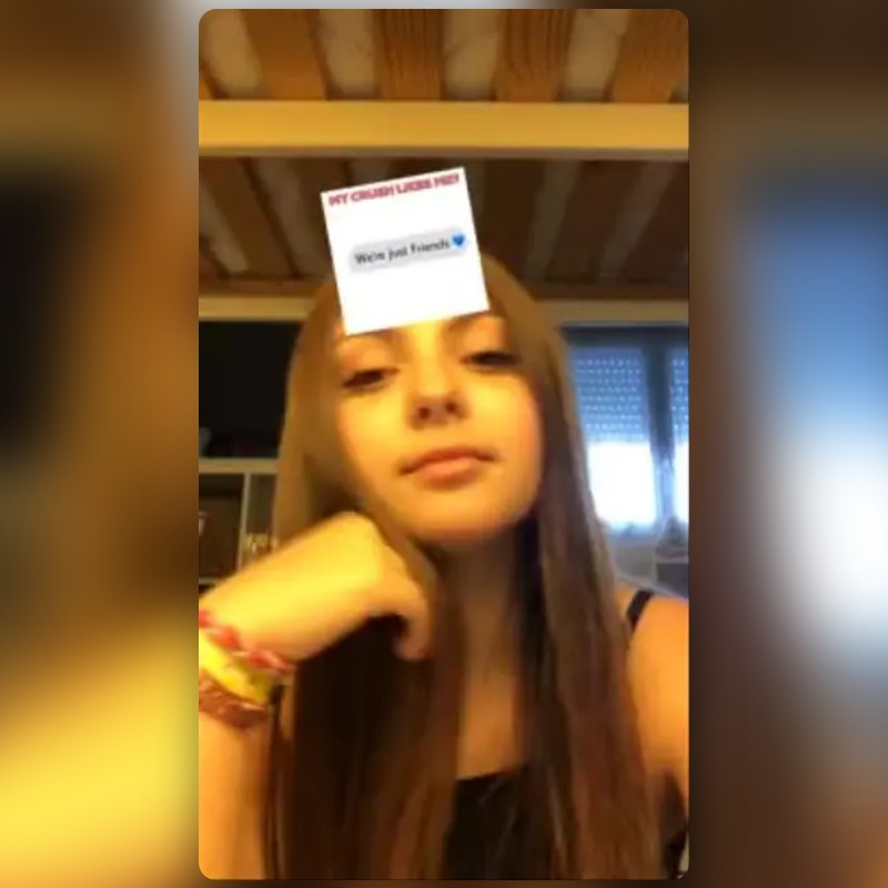 my crush likes me Lens by L0la - Snapchat Lenses and Filters