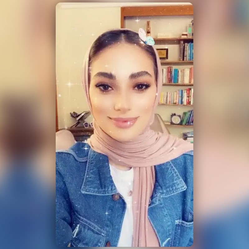 Cute Butterfly Lens by Snapchat – Snapchat Lenses and Filters