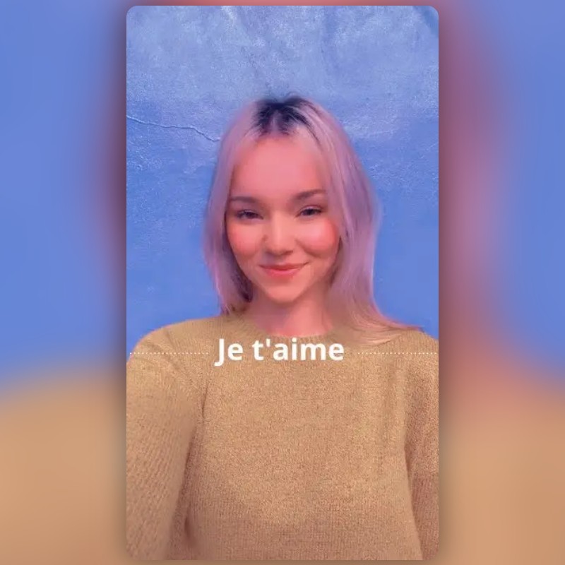Love Language Lens by Snapchat - Snapchat Lenses and Filters