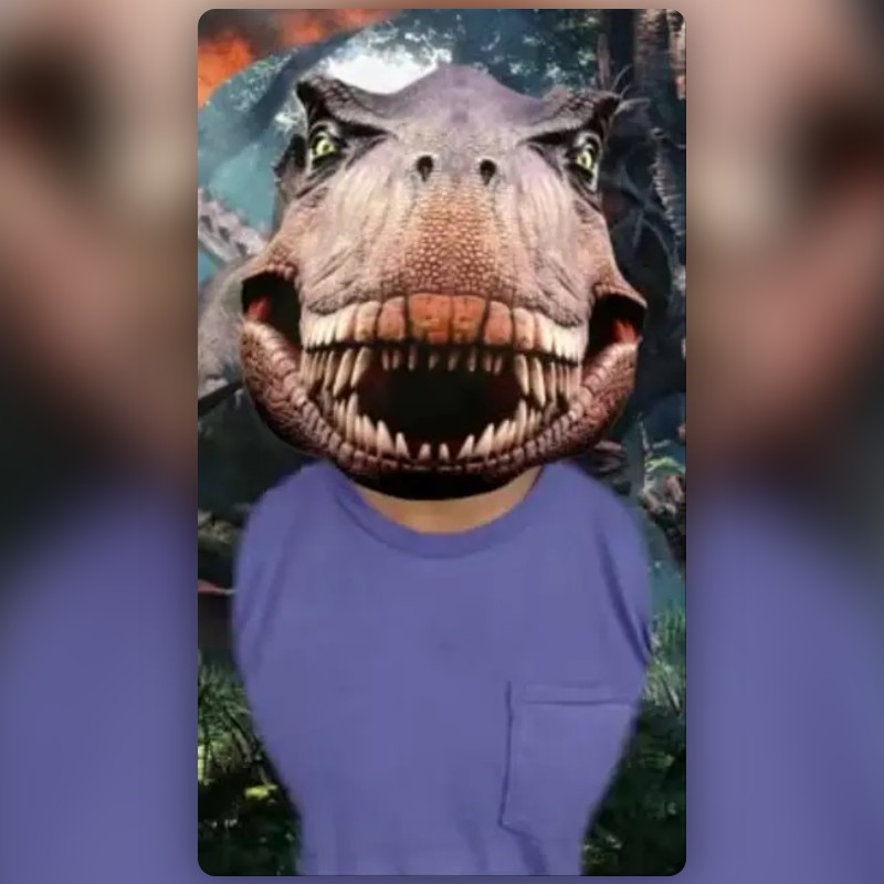 Dinosaur Era Lens by Under25Shubham👻 - Snapchat Lenses and Filters