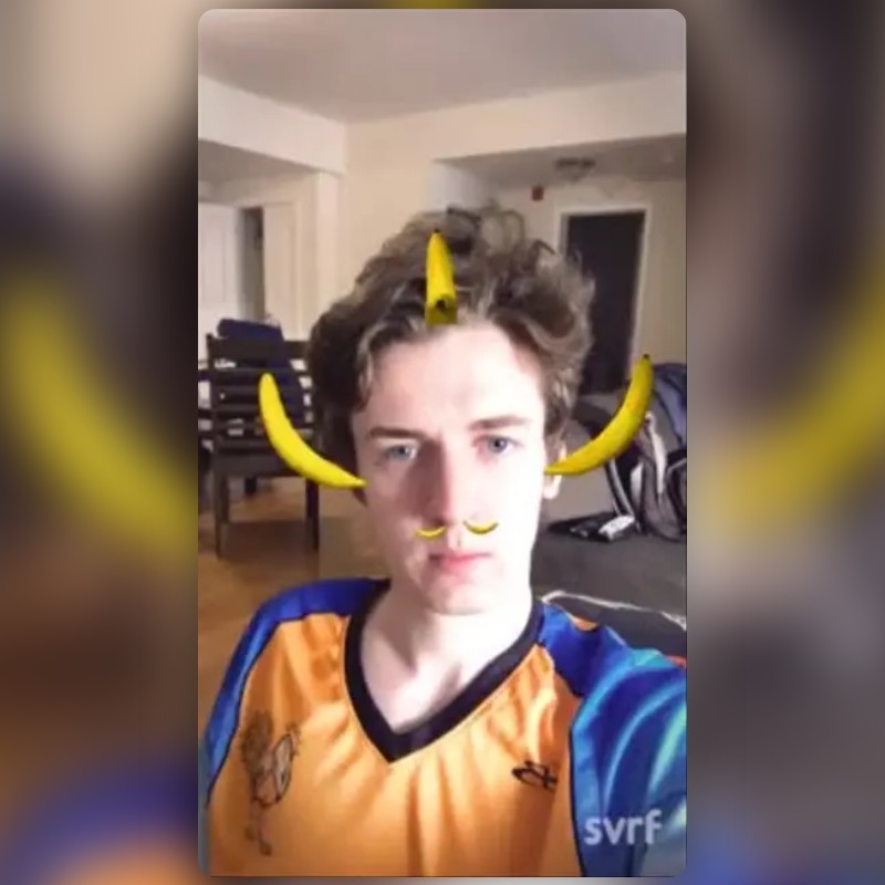 Banana Man Lens by Snapchat - Snapchat Lenses and Filters