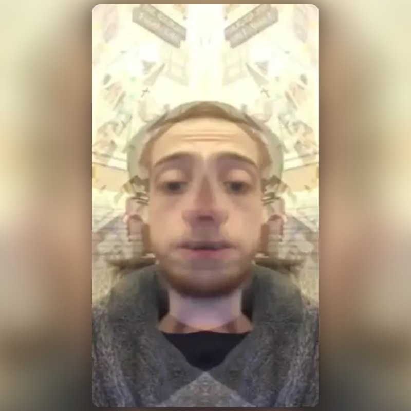 Mirrored Ghost Lens by Callum King - Snapchat Lenses and Filters
