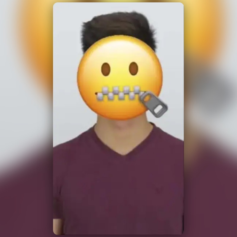Zipper mouth face Filter by J.E | Snapchat Lenses